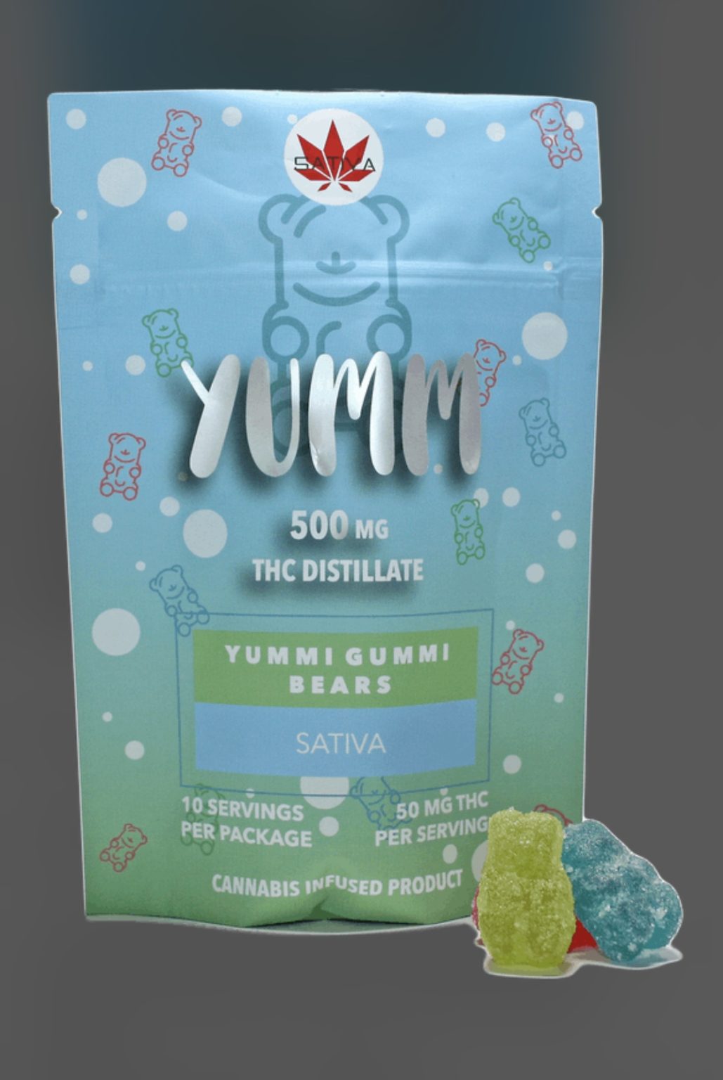 Yumm Gummi Bears 500mg Indica or Sativa – Joints R Us